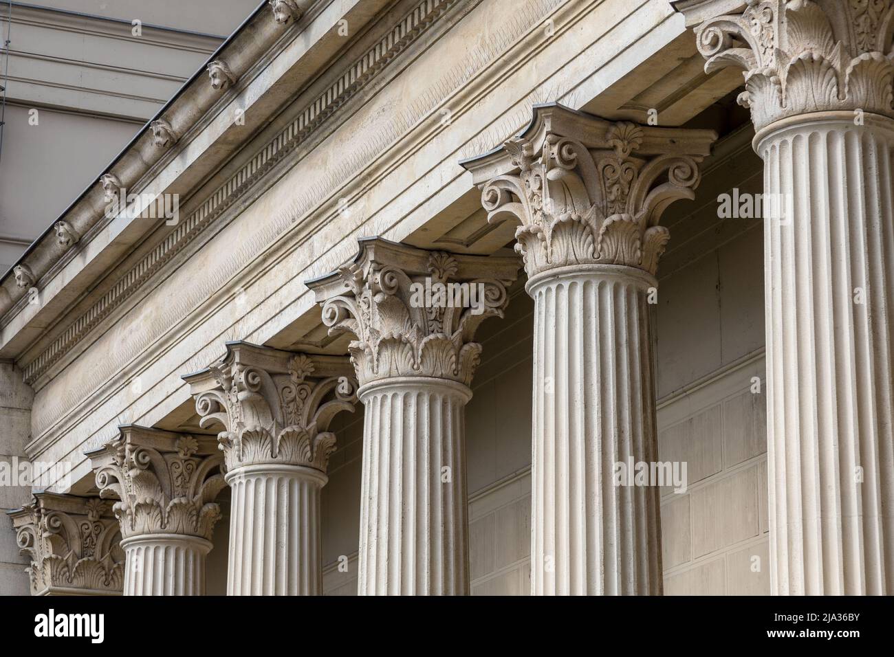 Stone column ancient classic architecture detail Stock Photo - Alamy
