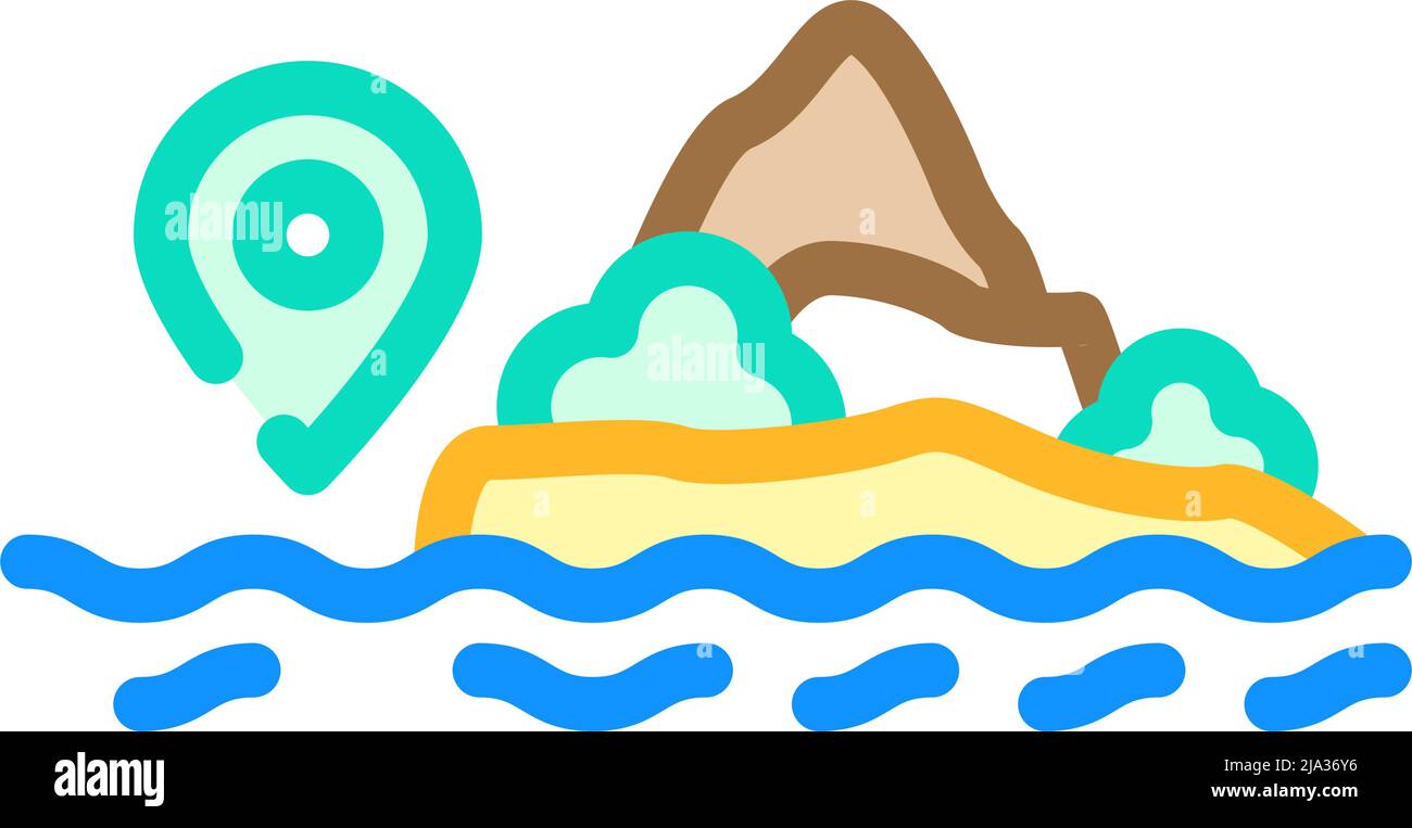 diving tours color icon vector illustration Stock Vector Image & Art ...