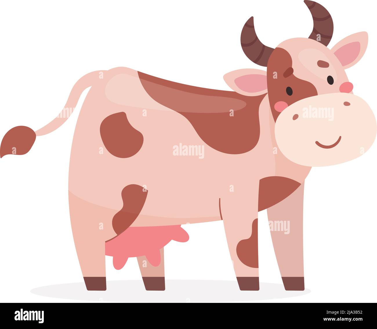 Female farmer cattle Stock Vector Images - Alamy