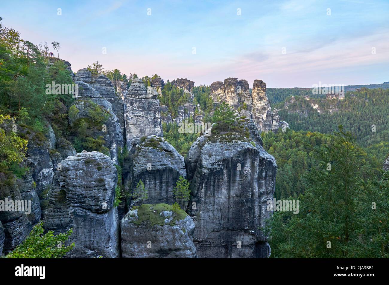 Bastei rocks hi-res stock photography and images - Alamy