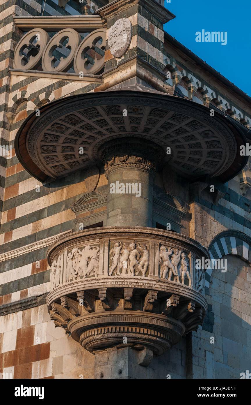 Prato, Tuscany, the Duomo. View Stock Photo - Alamy