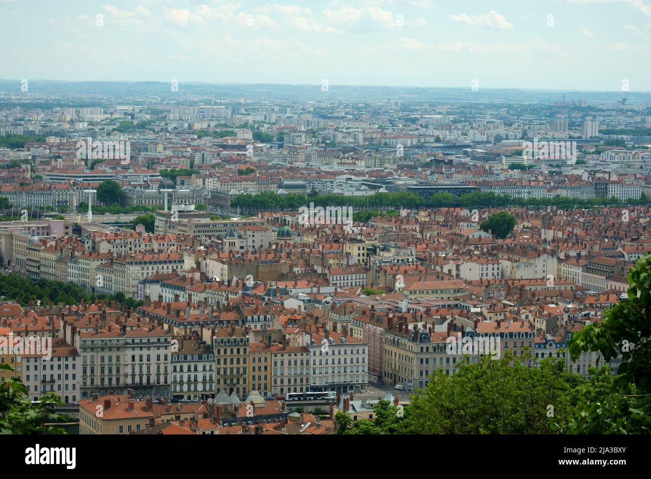 Panoramic aerial view lyon france hi-res stock photography and images ...