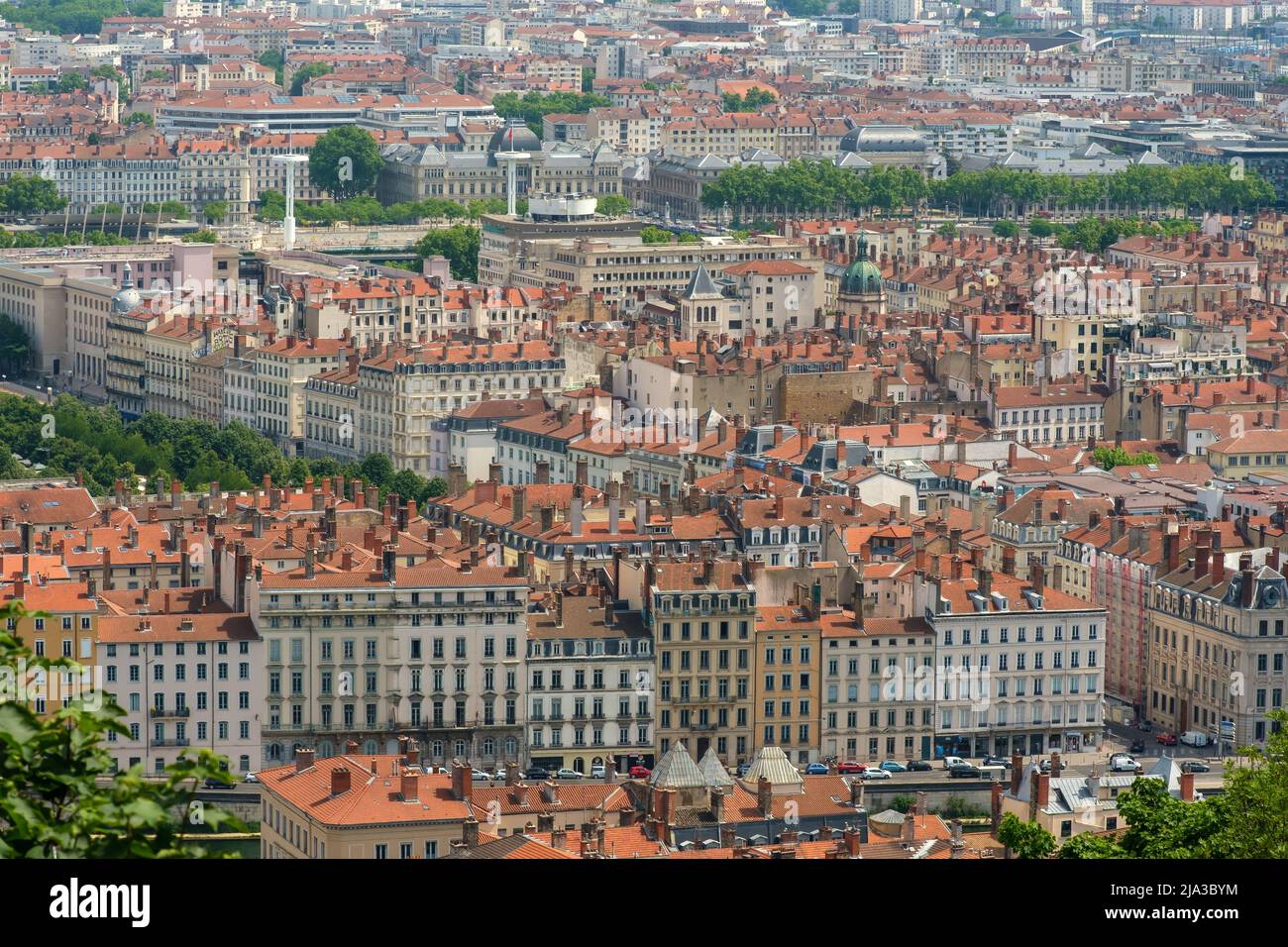 Panoramic aerial view lyon france hi-res stock photography and images ...