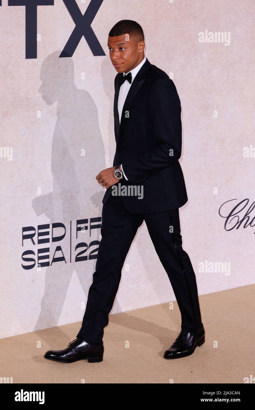 Cannes, France, May 26, 2022. Kylian Mbappe attending amfAR Gala Cannes ...