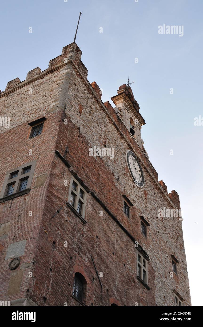 Prato, Tuscany. Palazzo Pretorio. Palazzo Pretorio is the ancient ...