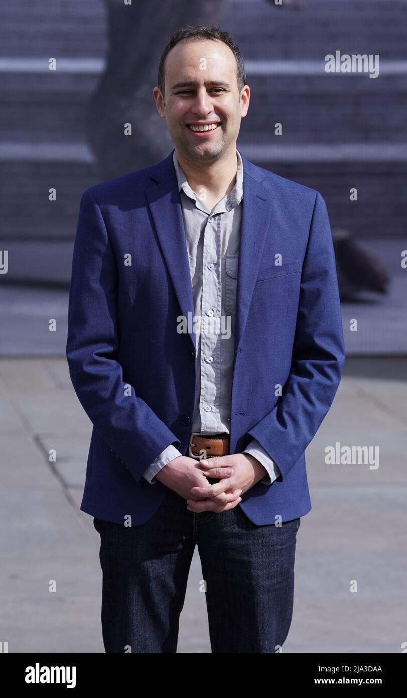 Steve Brusatte attends a photocall for Jurassic World Dominion at ...