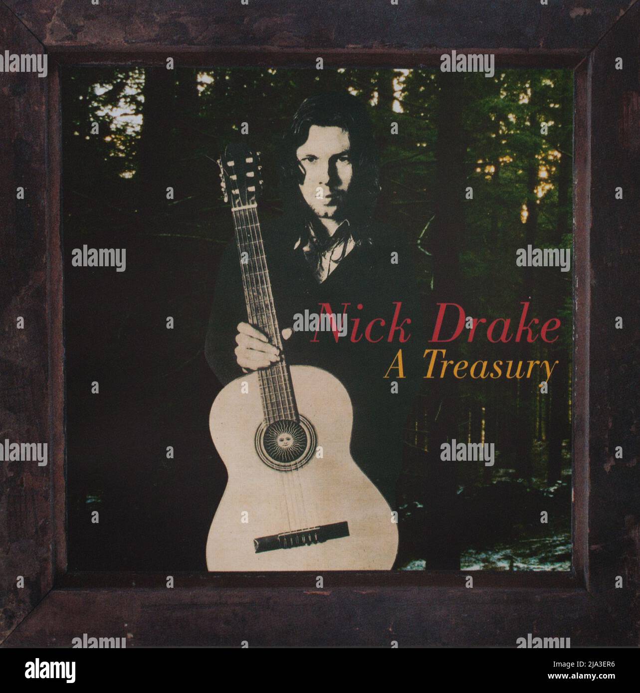 The cd album cover to A Treasury by Nick Drake Stock Photo - Alamy