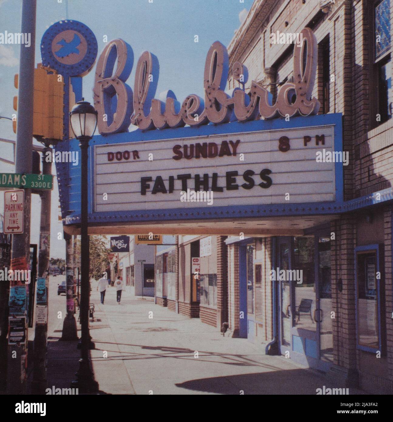 The cd album cover to, Sunday 8pm Saturday 3 am by Faithless Stock ...