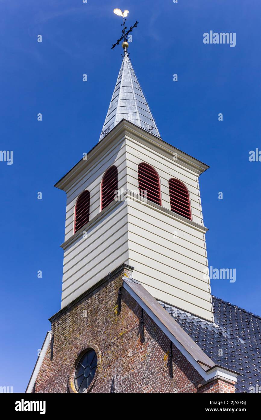Tower of the historic church of Oudemirdum, Netherlands Stock Photo - Alamy