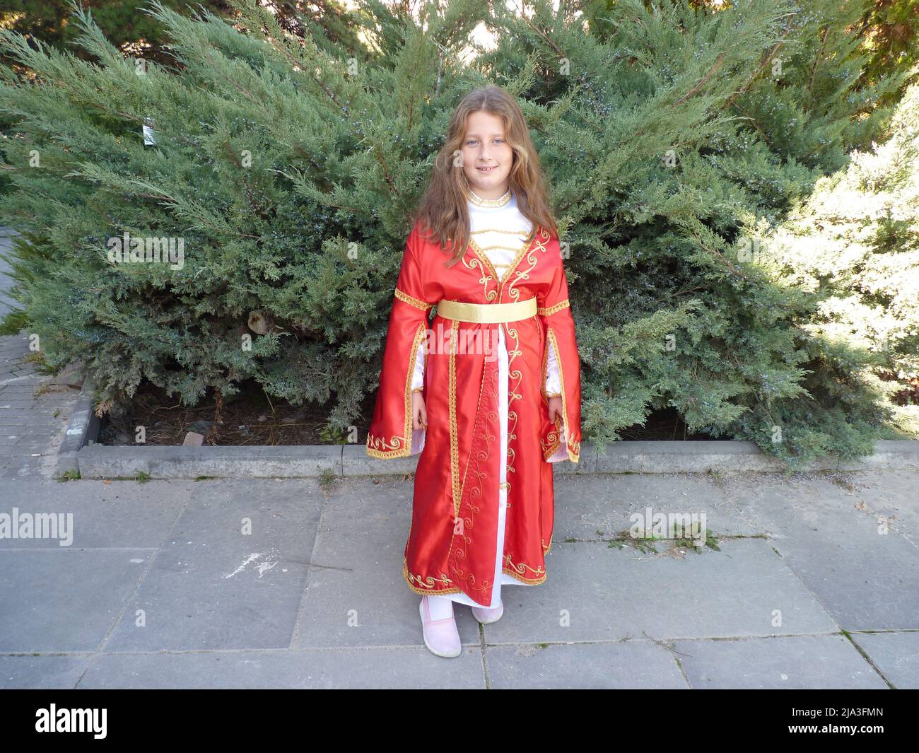 Turkish girls in traditional dress hi-res stock photography and images ...