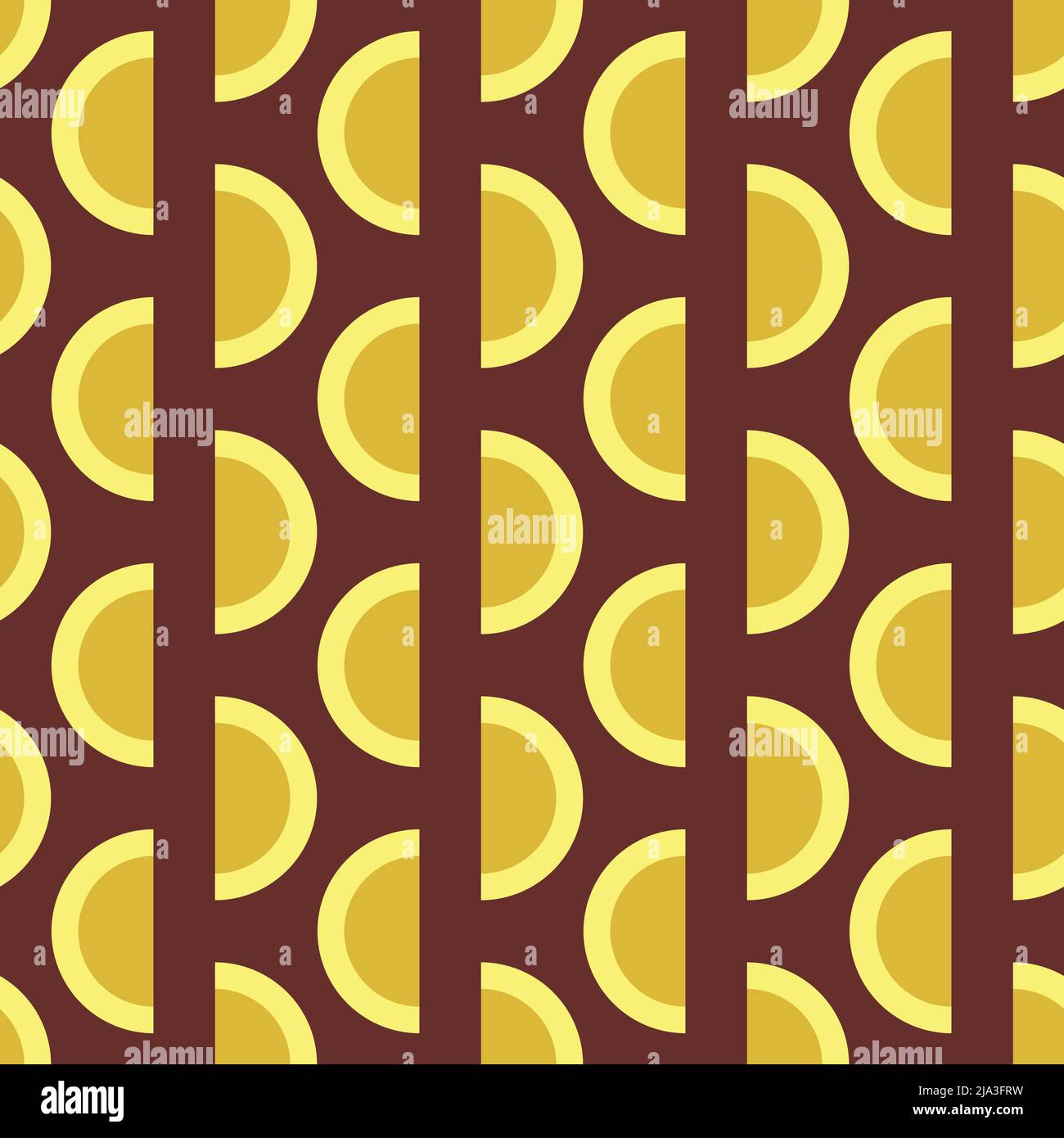 Geometric seamless half circle pattern for wallpaper and fabrics and ...