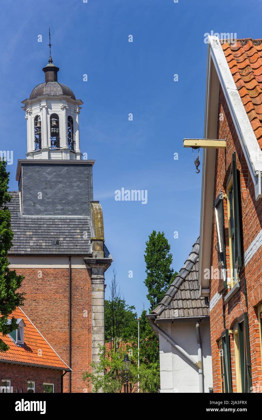 Tower of the Protestant church in Ootmarsum, Netherlands Stock Photo ...