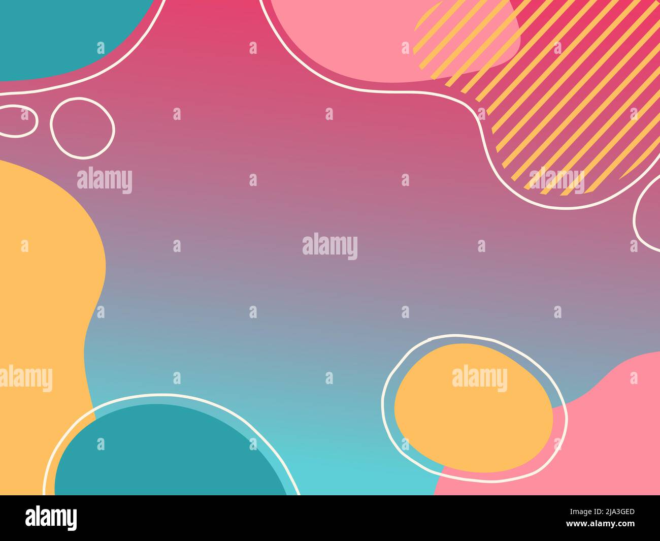 Trendy abstract many color background and vector Stock Vector Image ...