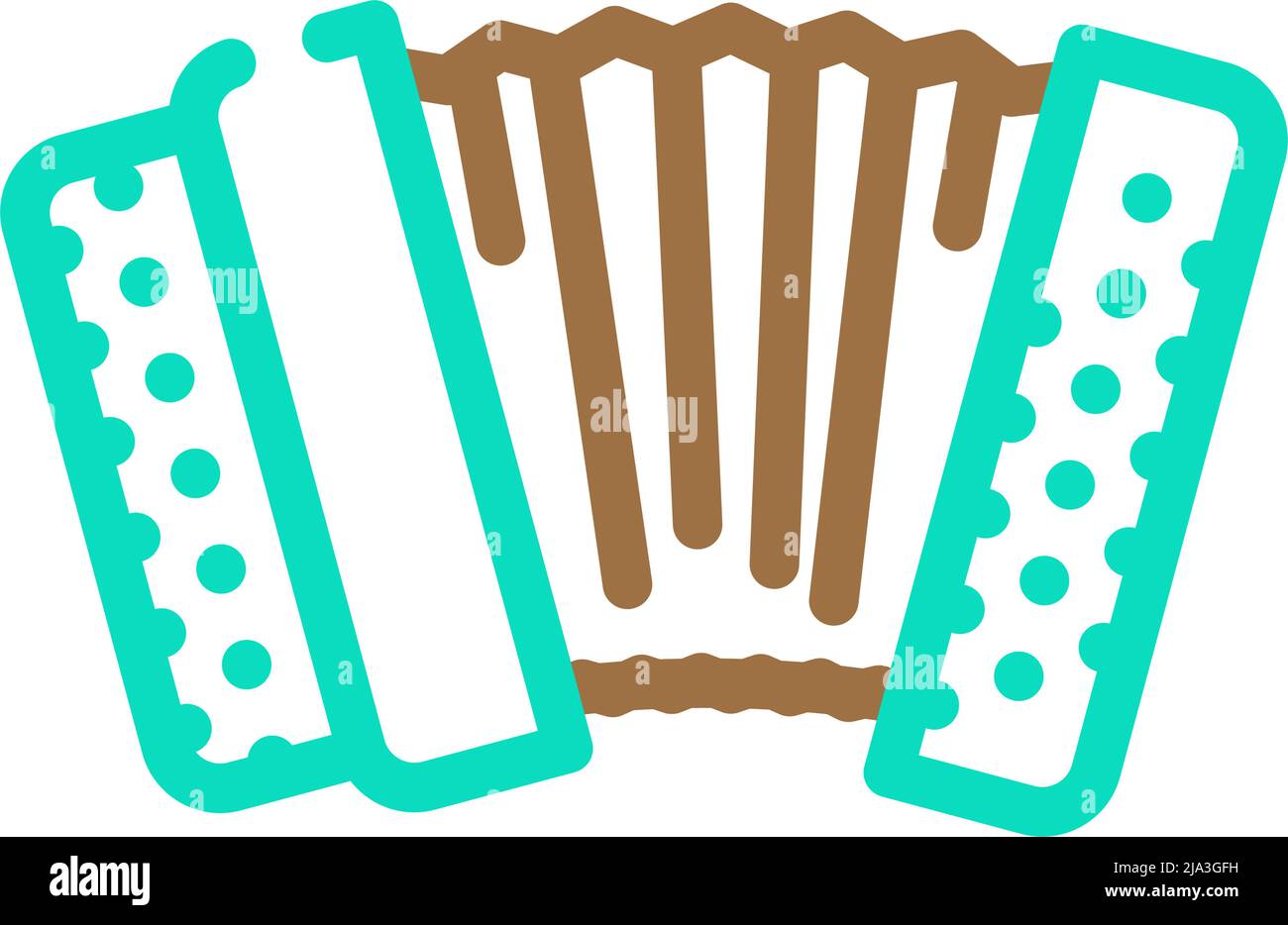 folk music color icon vector illustration Stock Vector Image & Art - Alamy