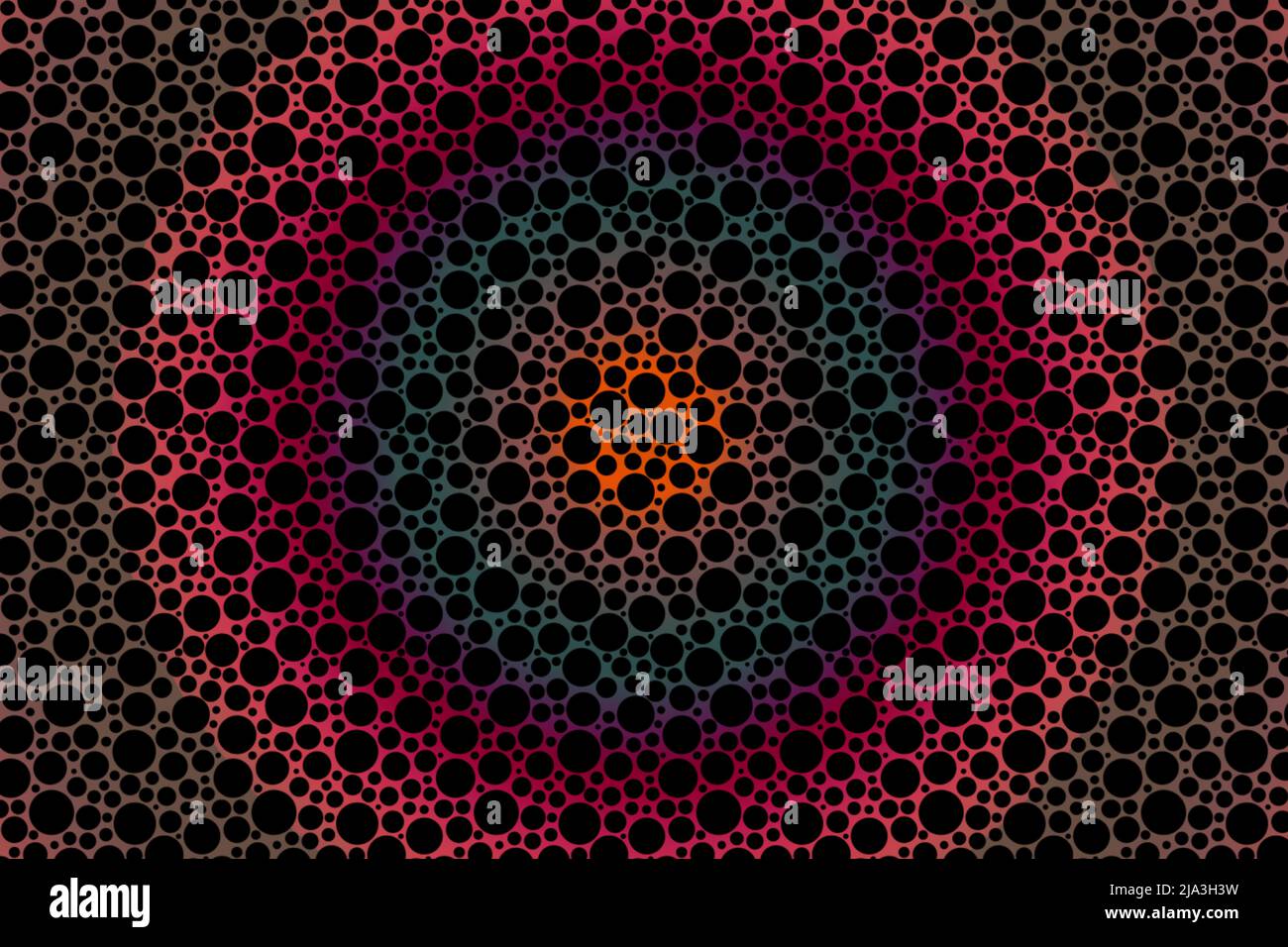 creative concept colorful dots background. Abstract dotted design for ...