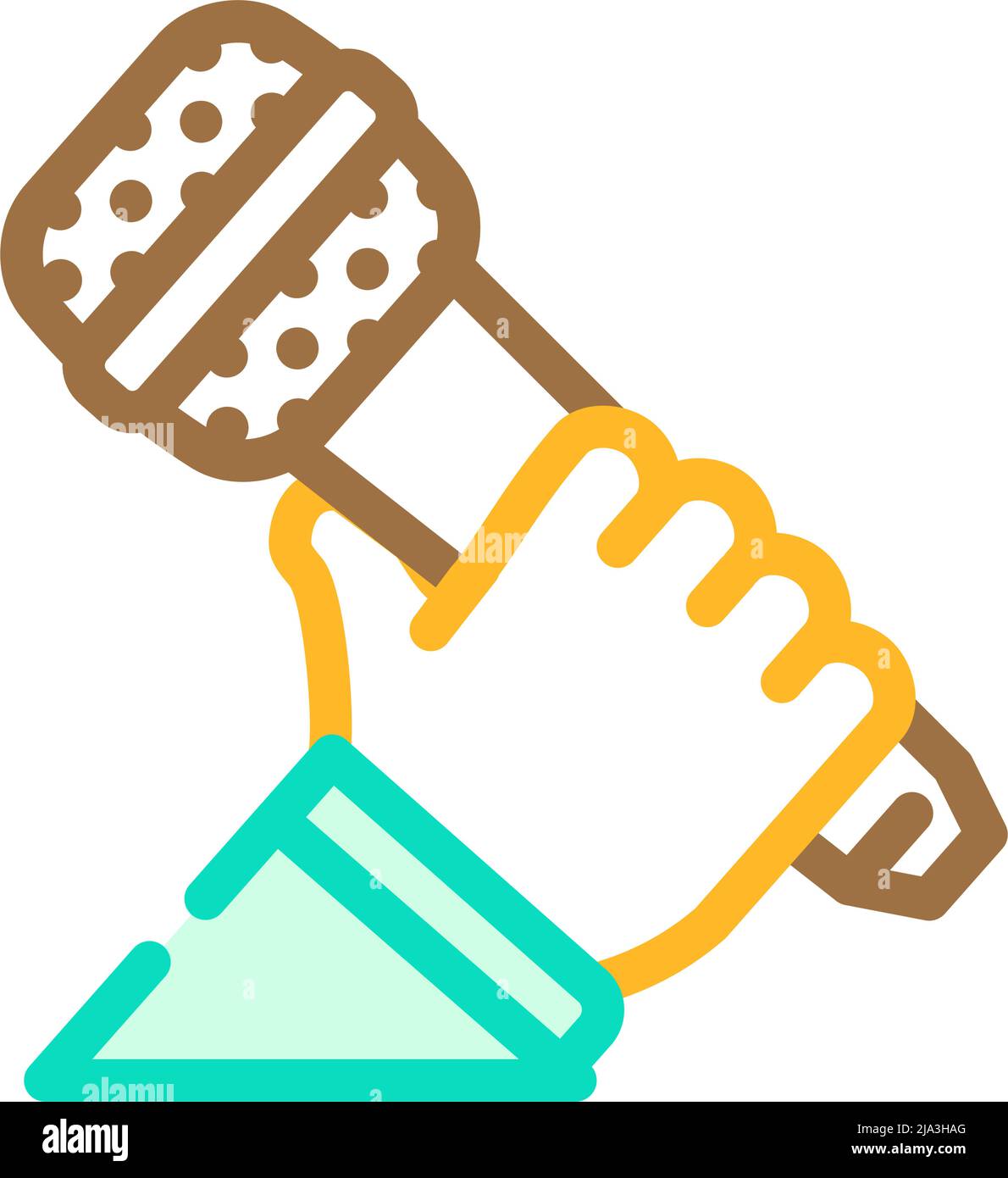 vocal music color icon vector illustration Stock Vector Image & Art - Alamy