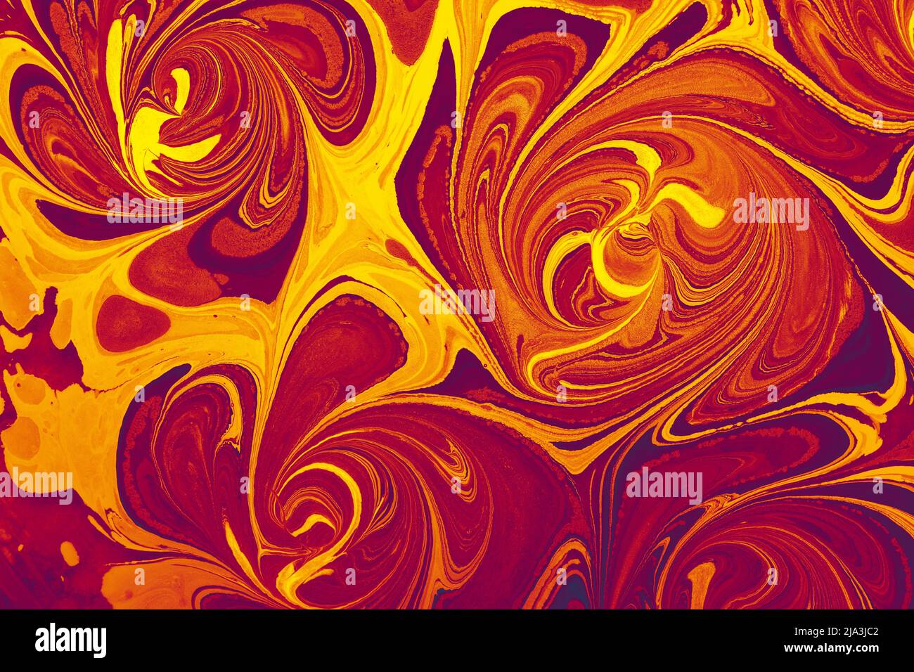 Abstract ebru cover art. Floral Ebru marbling texture background design ...