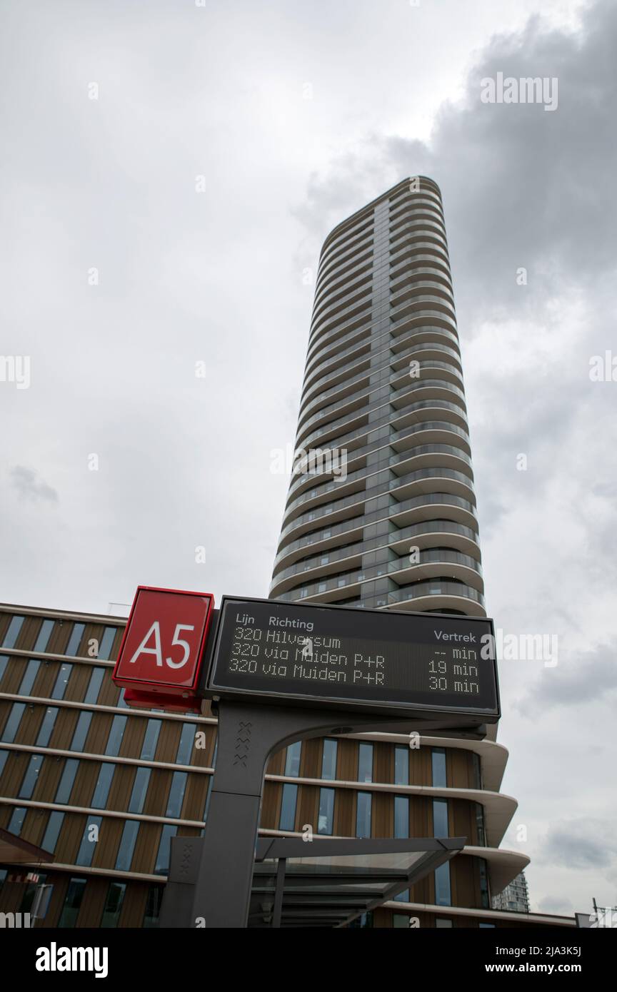 Timetable A5 At The Amstel Bus Station At Amsterdam The Netherlands 25 ...