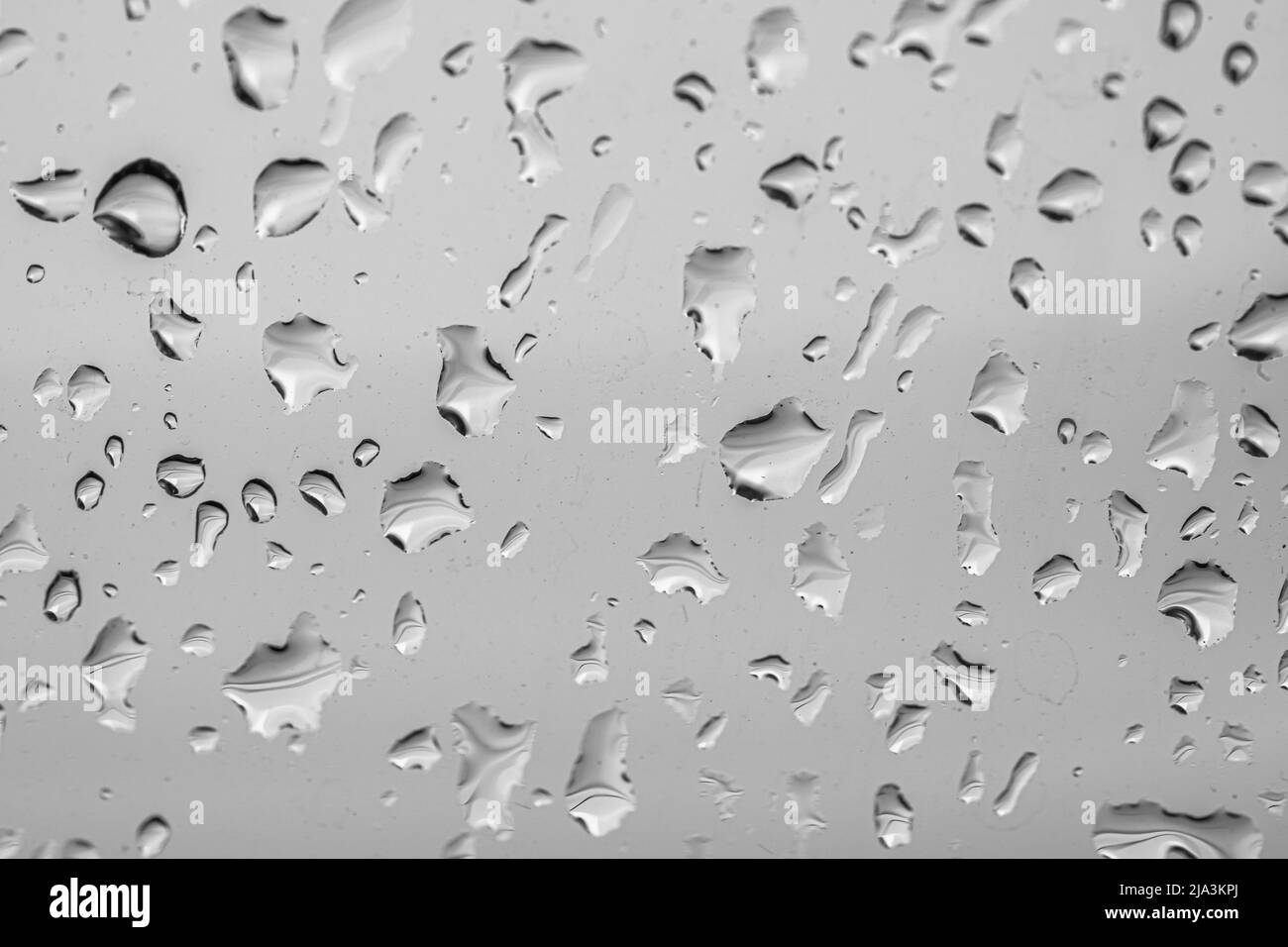 wet rain drops on windows Stock Photo - Alamy