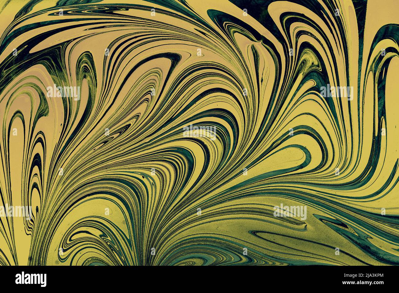 Ebru marbling handmade art, traditional Ebru technique. abstract ...