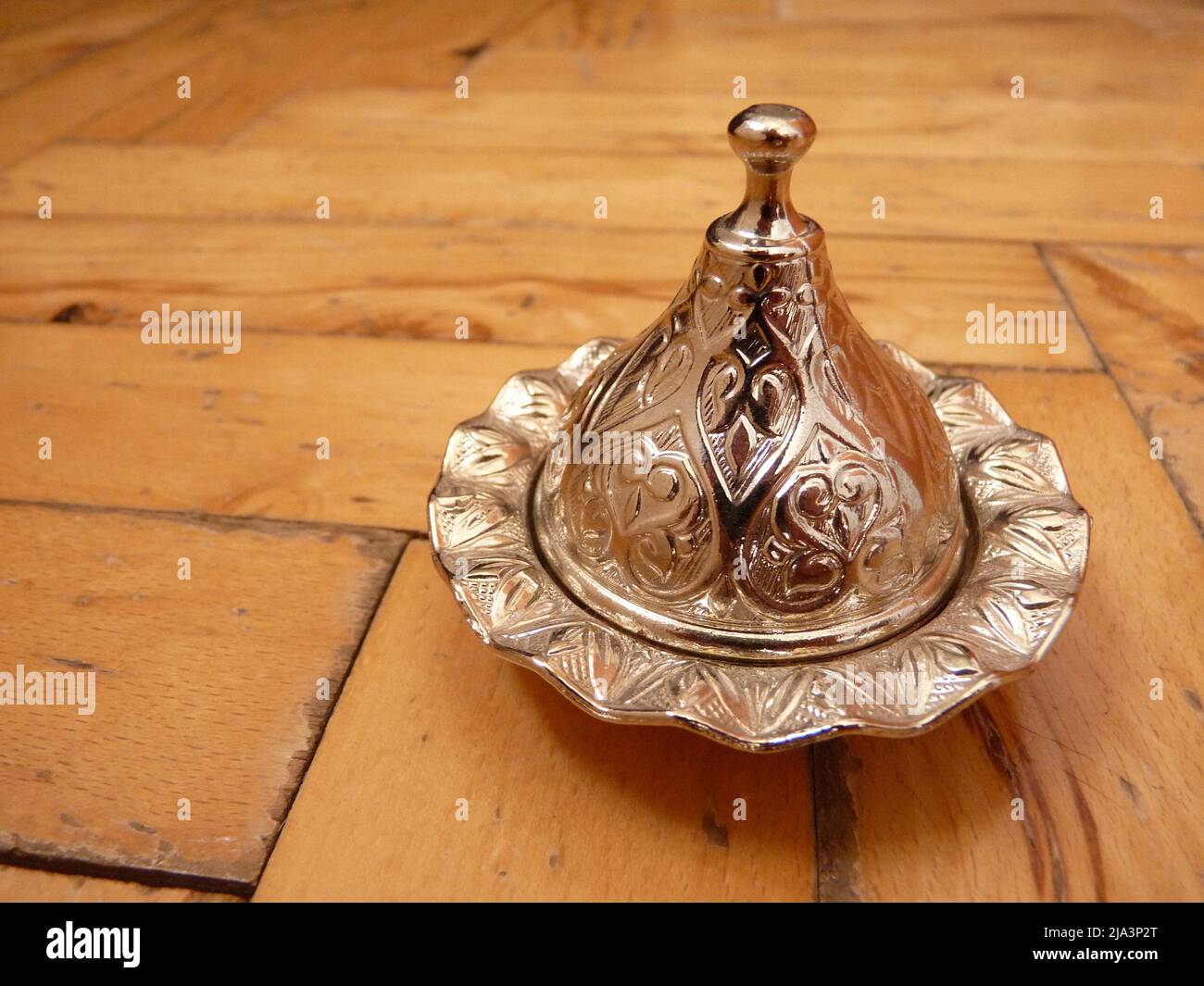 Turkish authentic metal plate Stock Photo - Alamy