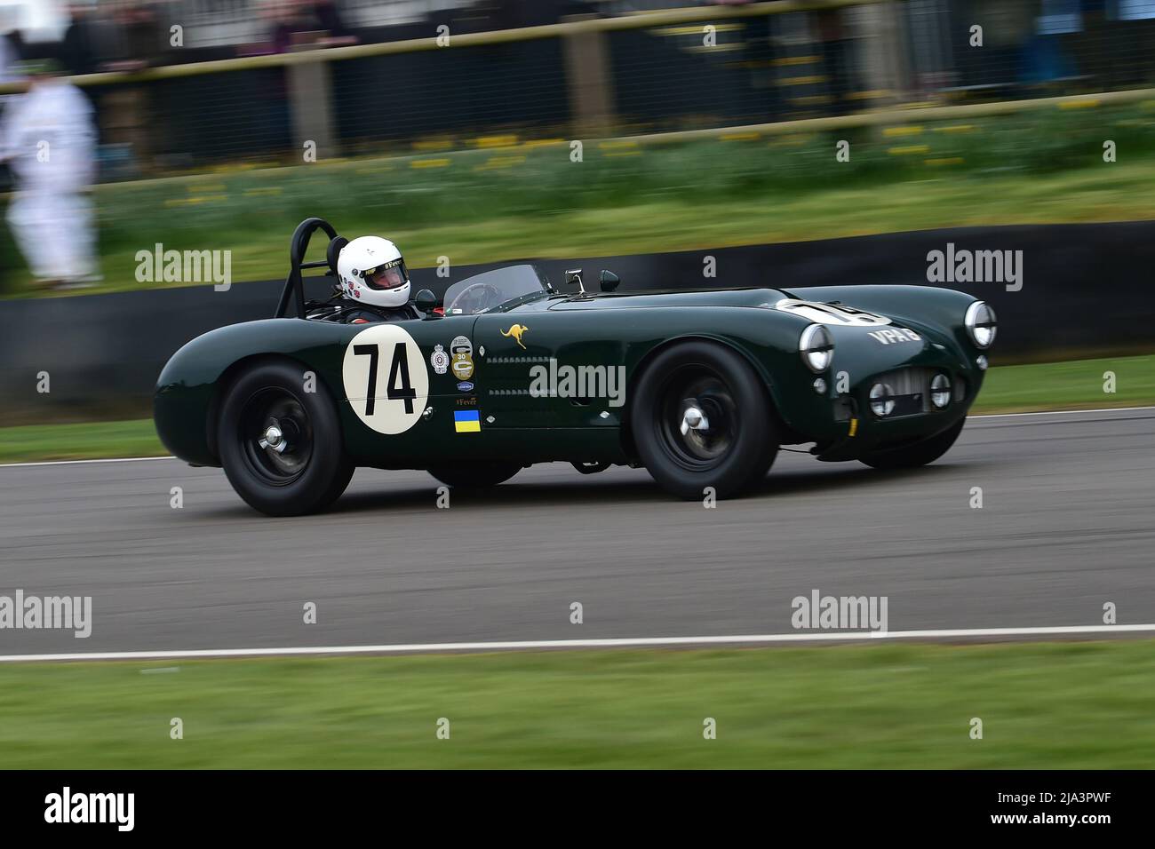 Martin Hunt, HWM Jaguar, Peter Collins Trophy, a single driver race of ...