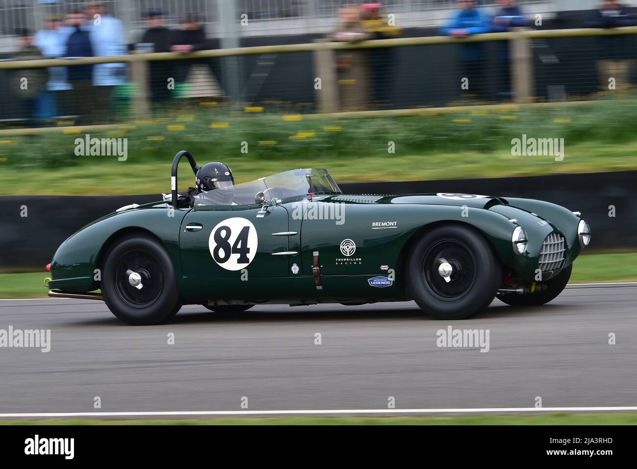 Rick Willmott, Jaguar XK140 Gomm Special, Peter Collins Trophy, a ...