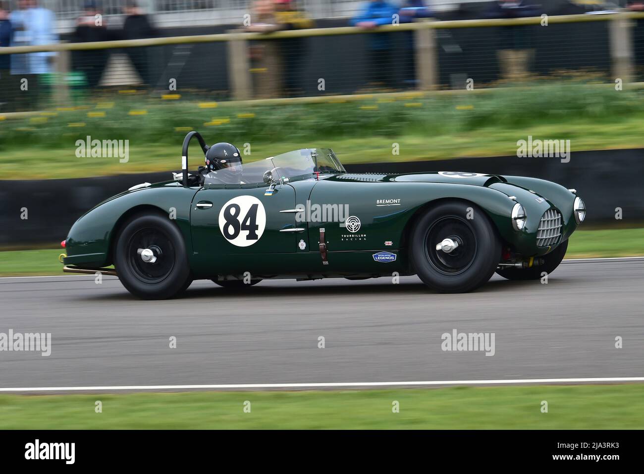 Rick Willmott, Jaguar XK140 Gomm Special, Peter Collins Trophy, a ...
