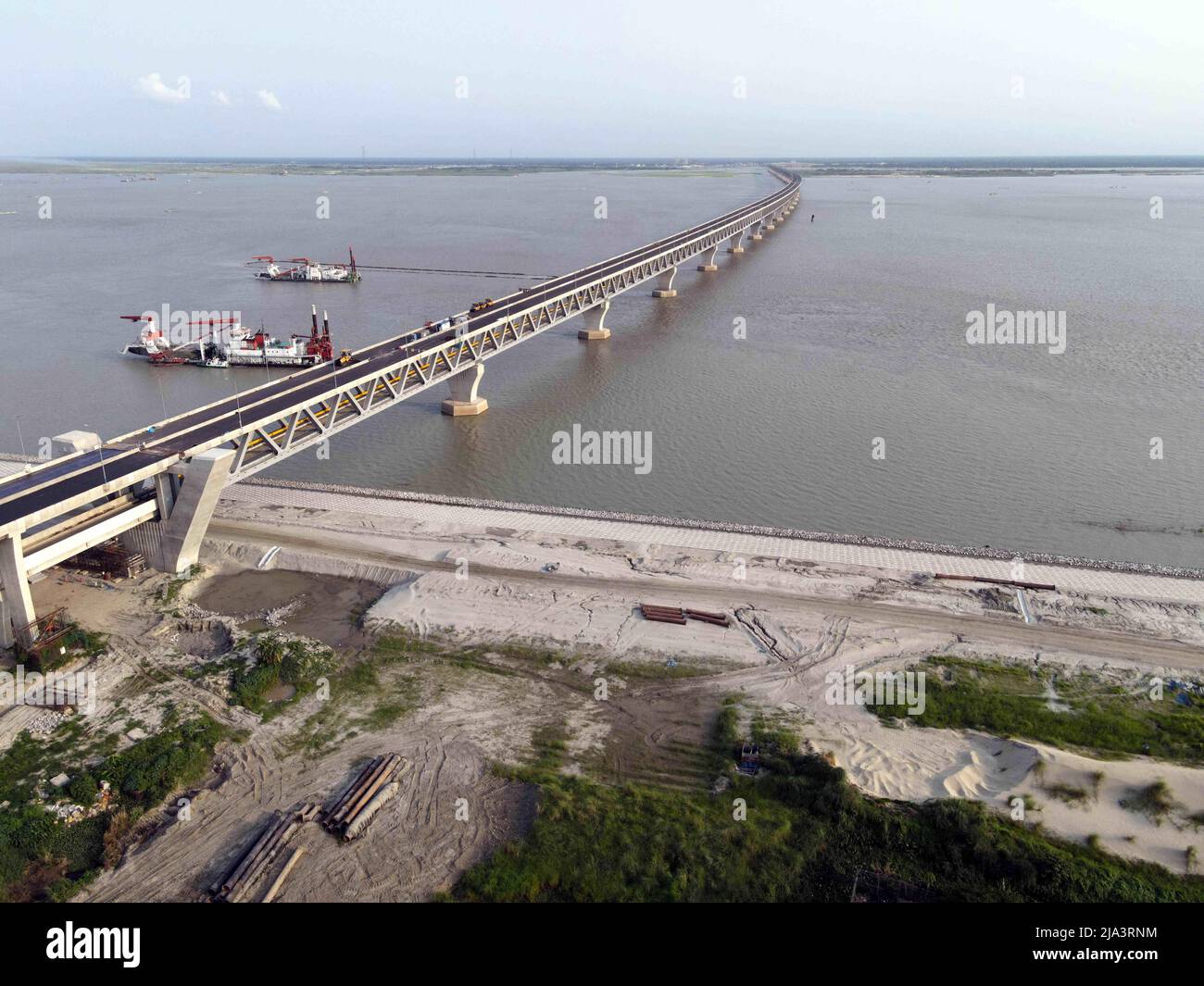 Bangladesh is set to open the long-awaited Padma Bridge to traffic at ...