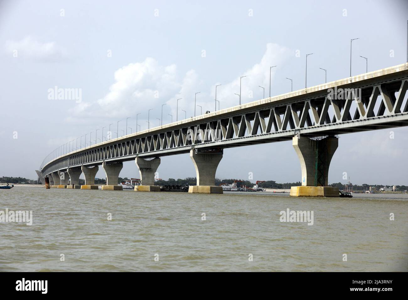 Bangladesh is set to open the long-awaited Padma Bridge to traffic at ...