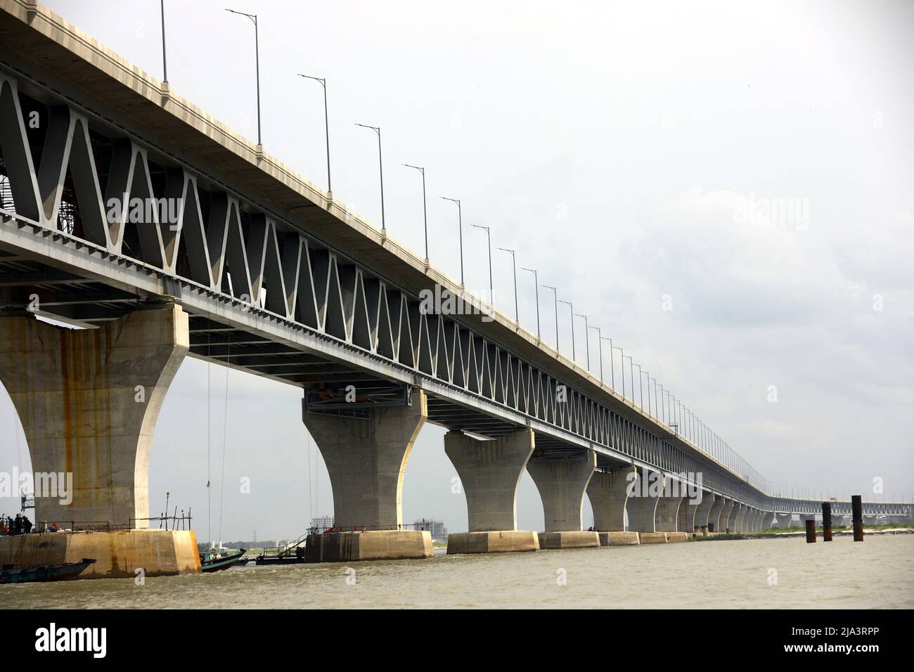 Bangladesh is set to open the long-awaited Padma Bridge to traffic at ...