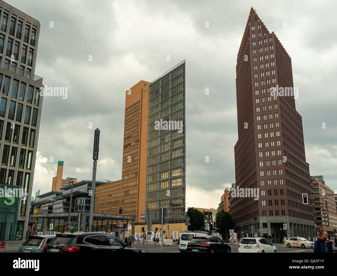 BERLIN, GERMANY - May 21, 2022; Architectural city buildings ultra ...