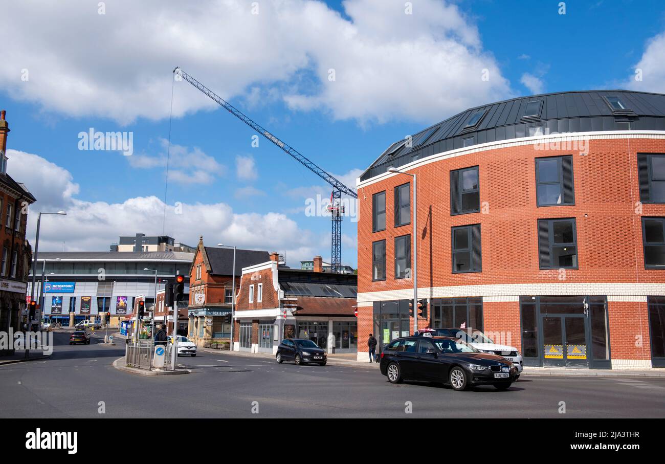 Nottingham construction new building hi-res stock photography and ...