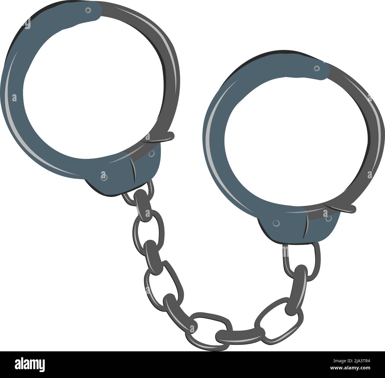 Jail prison handcuff Stock Vector Images - Alamy