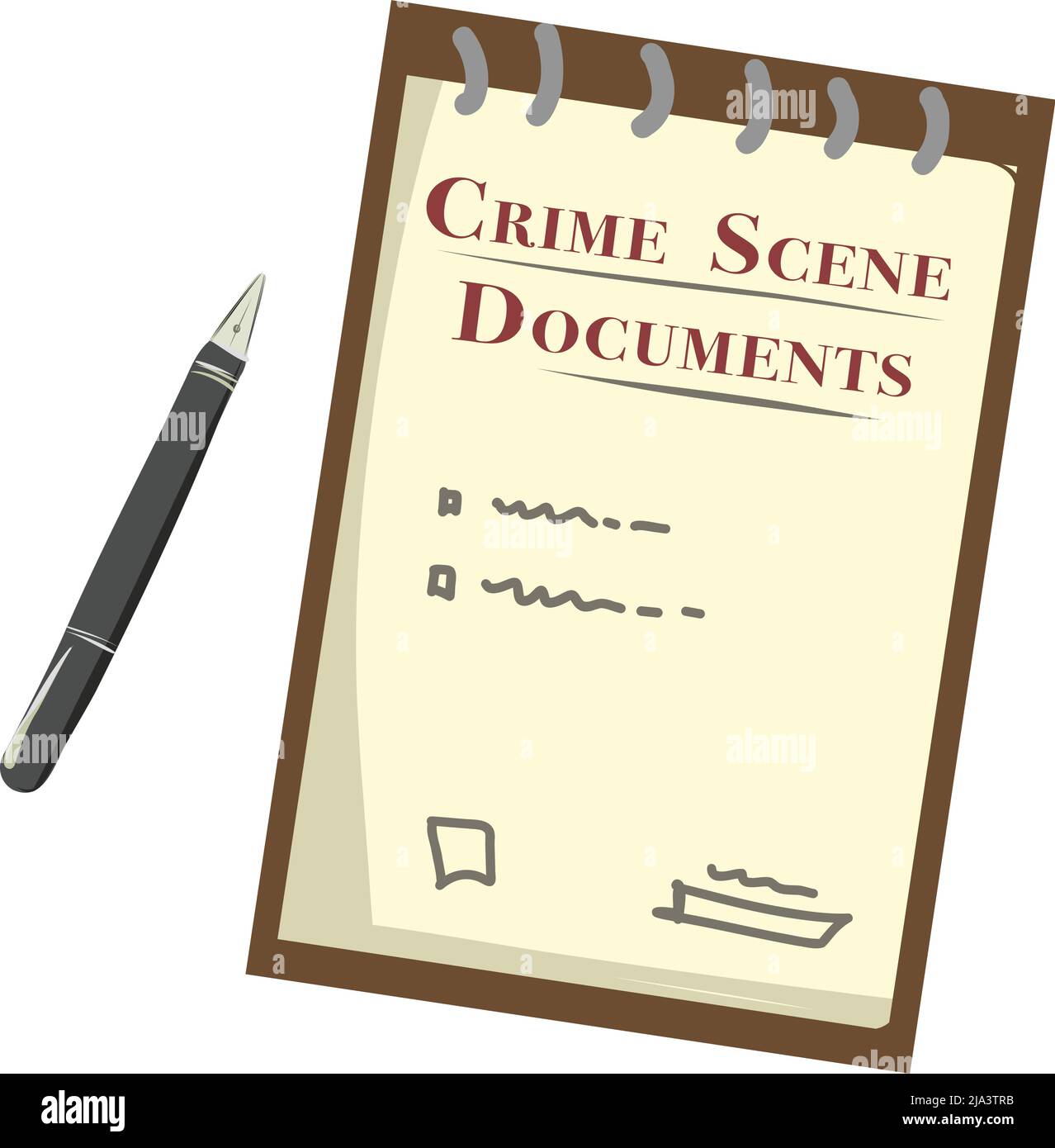 Document vector vectors hi-res stock photography and images - Alamy