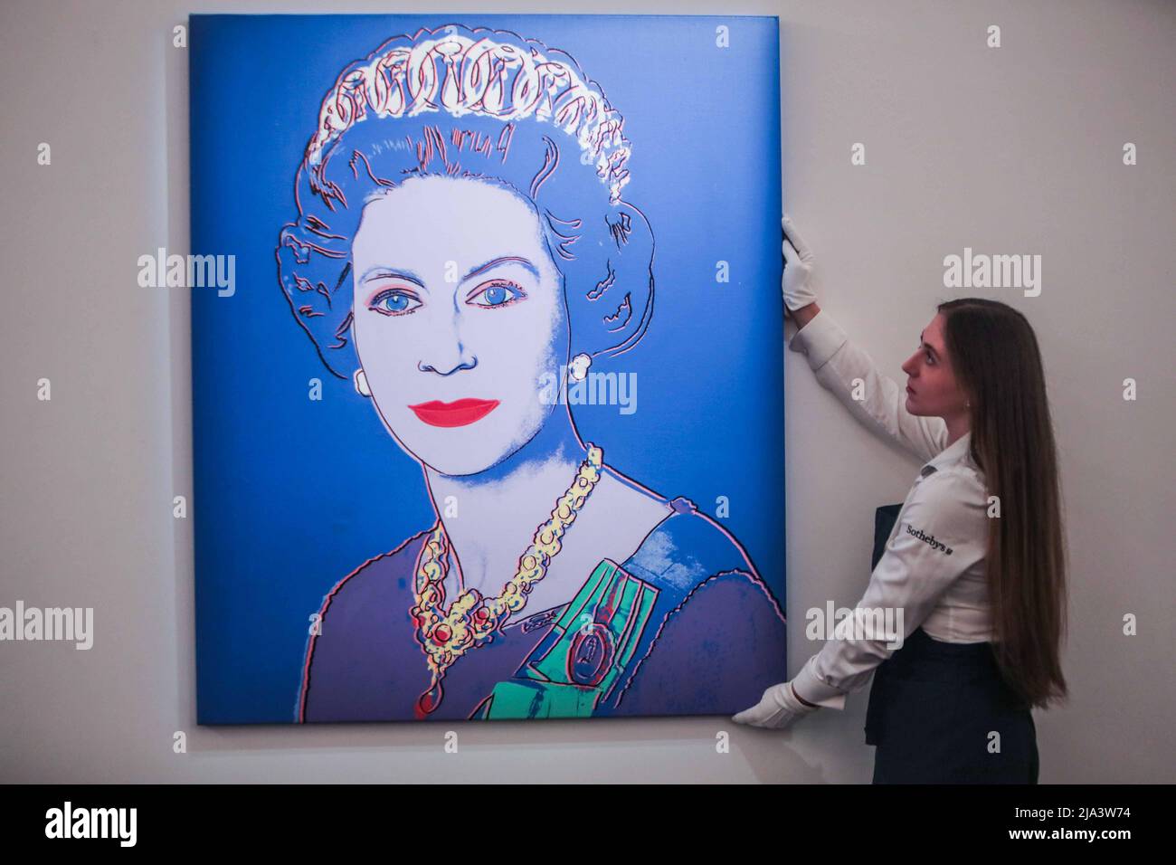 London, UK. 27th May, 2022. Showcasing of Royal Portraits & Manuscripts ...