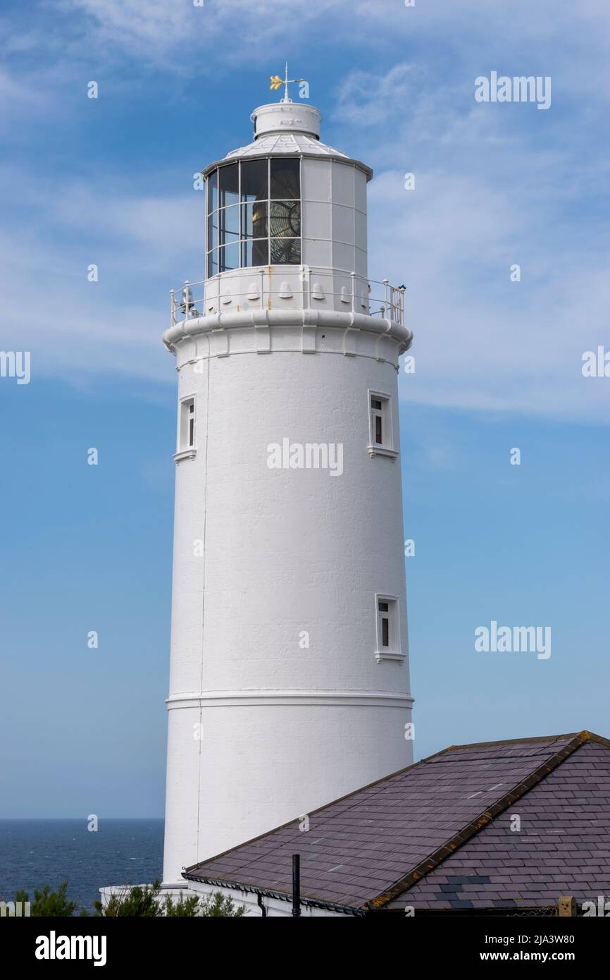 Trevose Head lighthouse, Cornwall, UK Stock Photo - Alamy