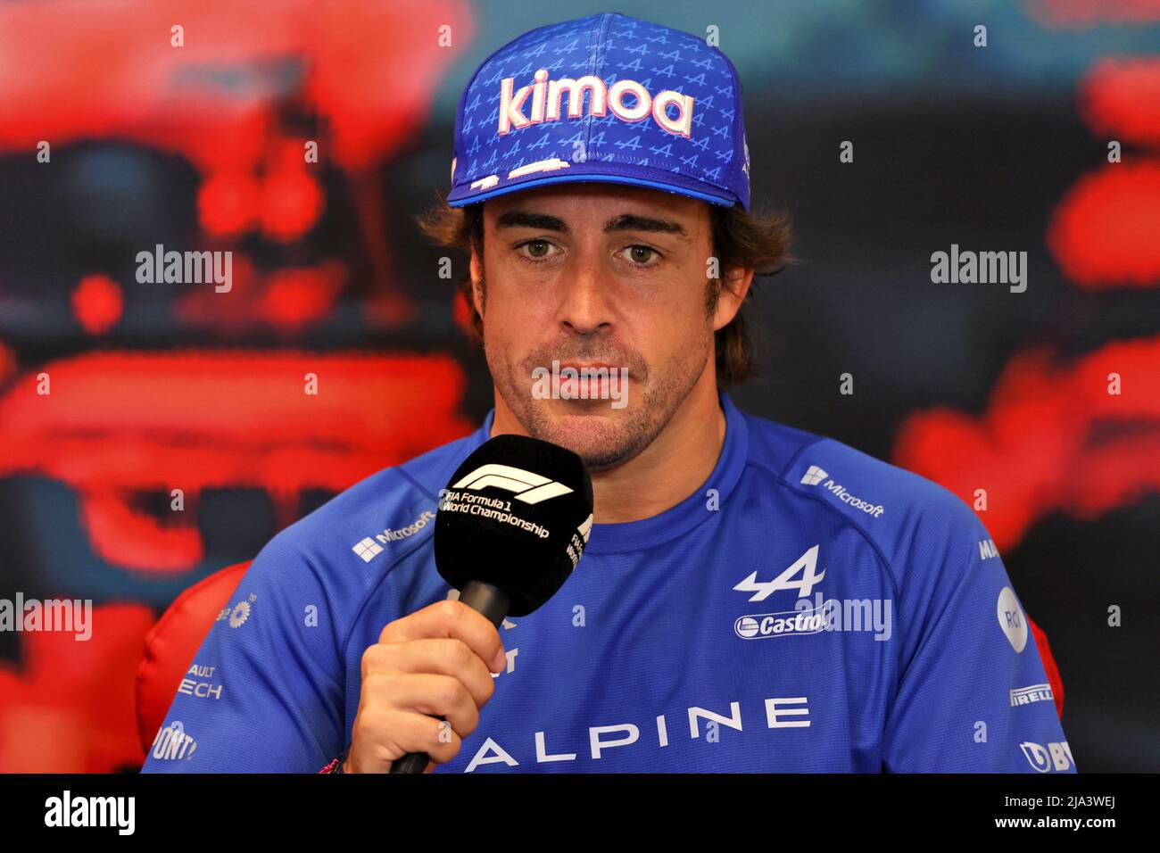 Monte Carlo, Monaco. 27th May, 2022. Esteban Ocon (FRA) Alpine F1 Team ...