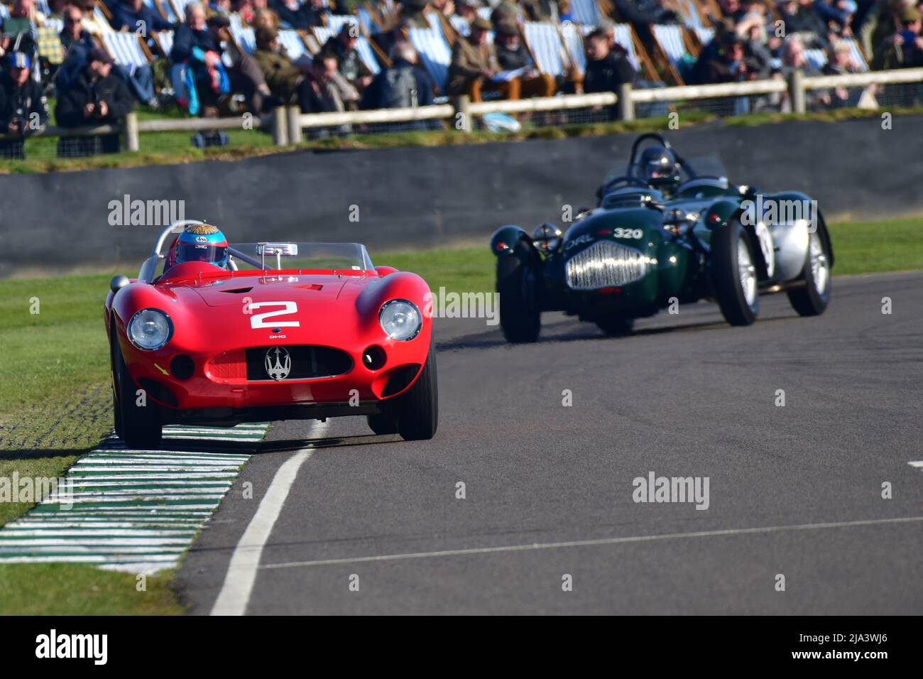 David Hart, Maserati 300S, Peter Collins Trophy, a single driver race ...