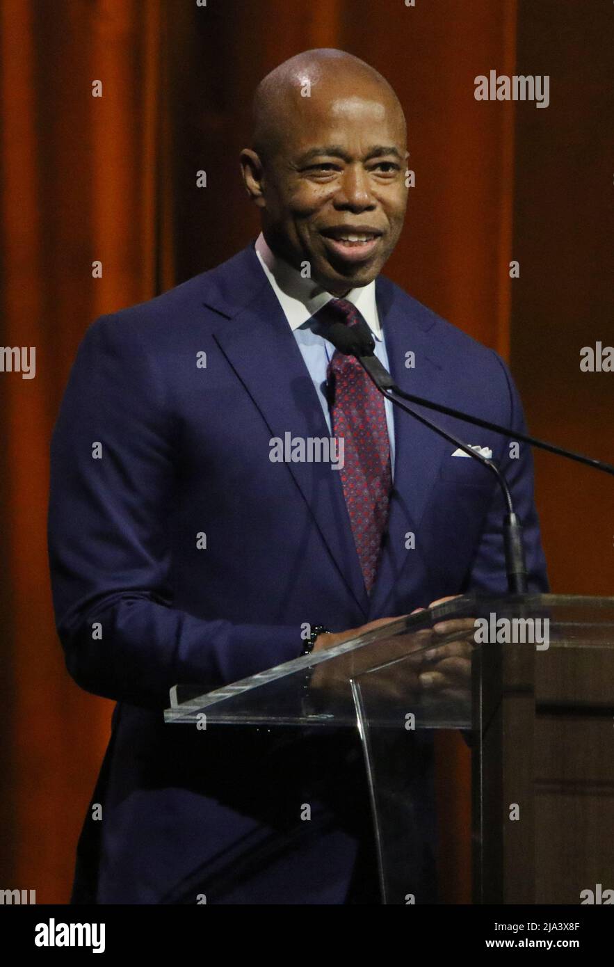 New York, NY, USA. 26th May, 2022. Eric Adams at the Friars Club 2022 ...