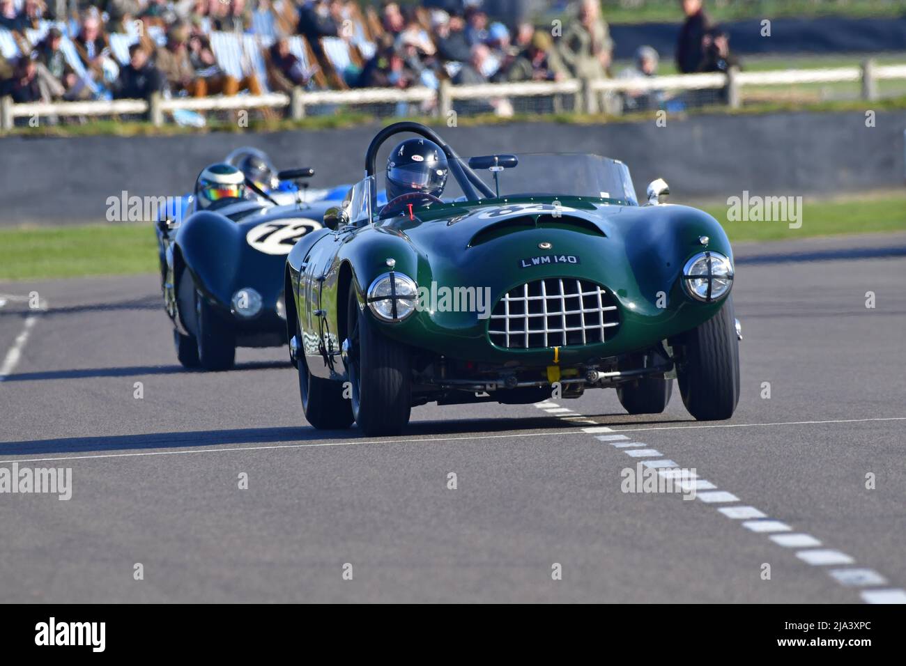 Rick Willmott, Jaguar XK140 Gomm Special, Peter Collins Trophy, a ...