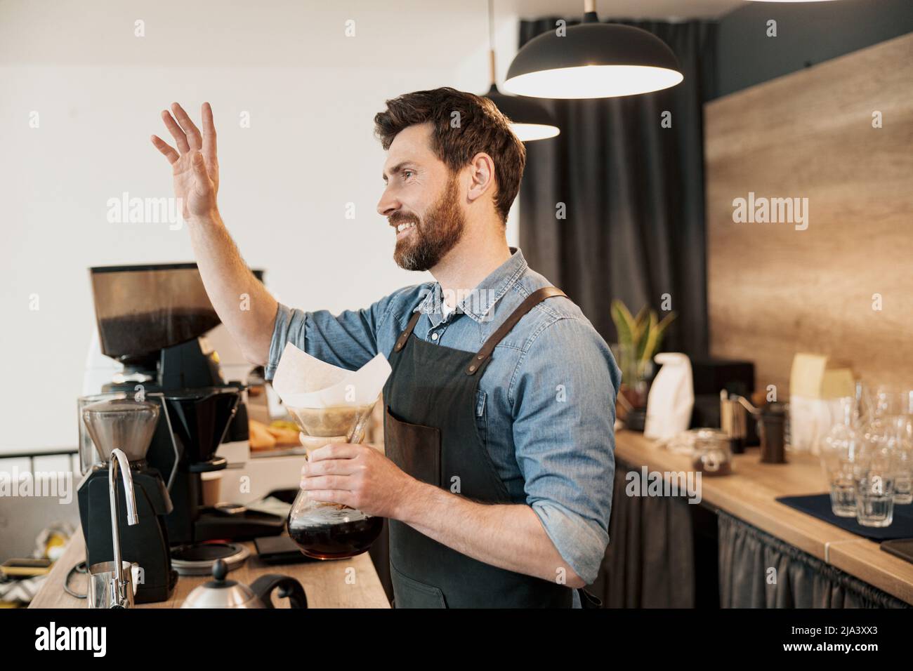 Ready to brew espresso hi-res stock photography and images - Alamy