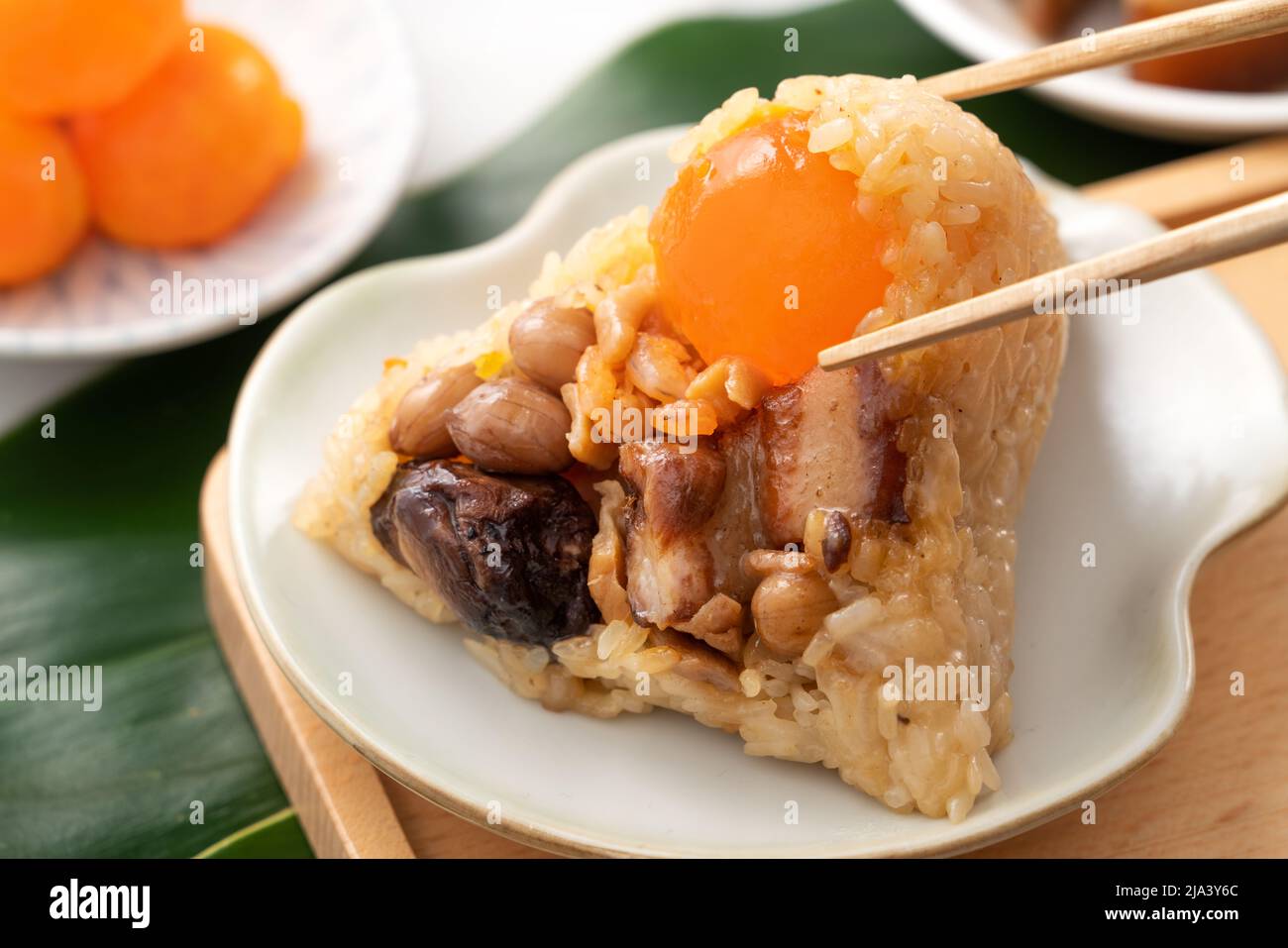 Zongzi. Rice dumpling for Chinese traditional Dragon Boat Festival ...