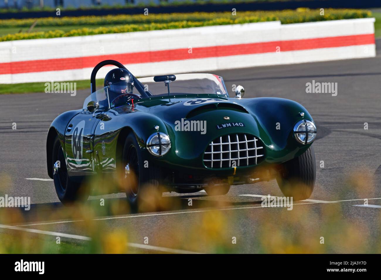 Rick Willmott, Jaguar XK140 Gomm Special, Peter Collins Trophy, a ...