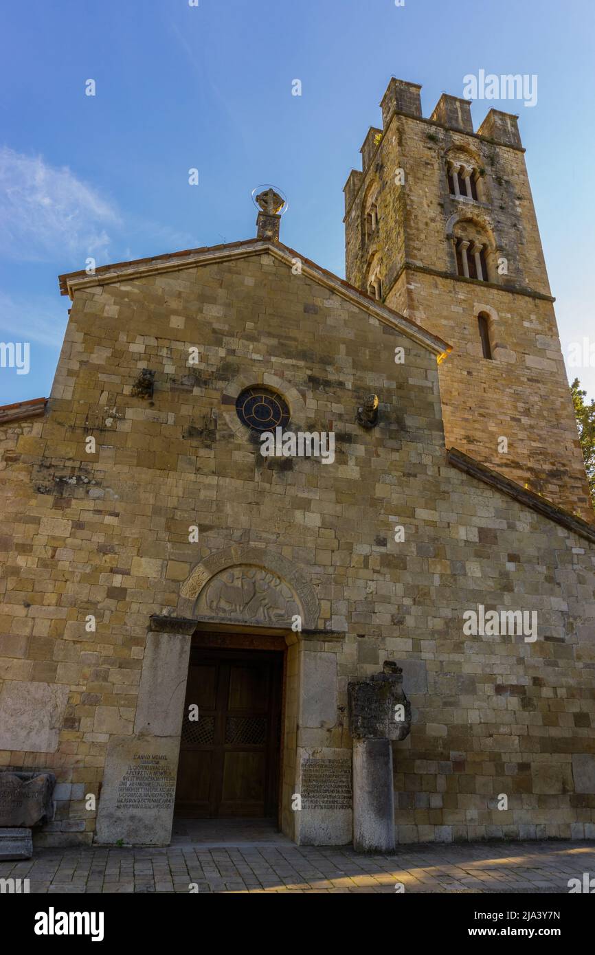 Roccavivara, Molise. Sanctuary of the Madonna di Canneto Stock Photo ...