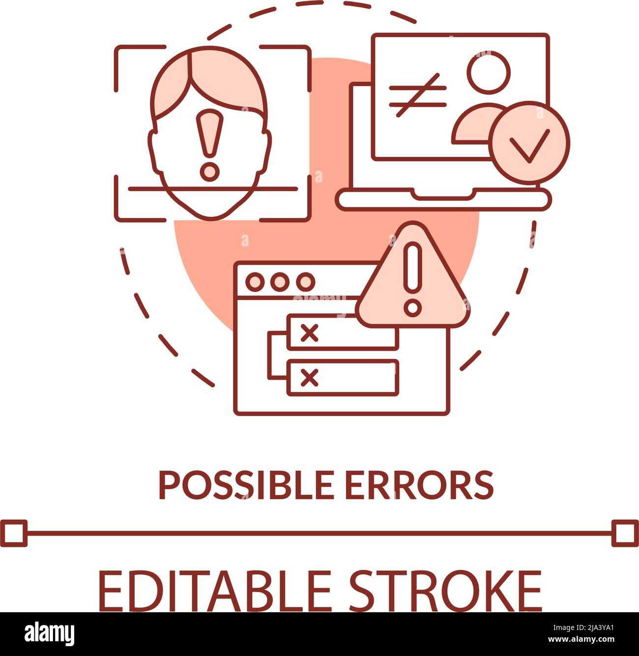 System errors Stock Vector Images - Alamy