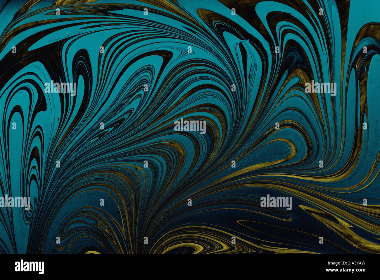 Ebru marbling handmade art, traditional Ebru technique. abstract ...