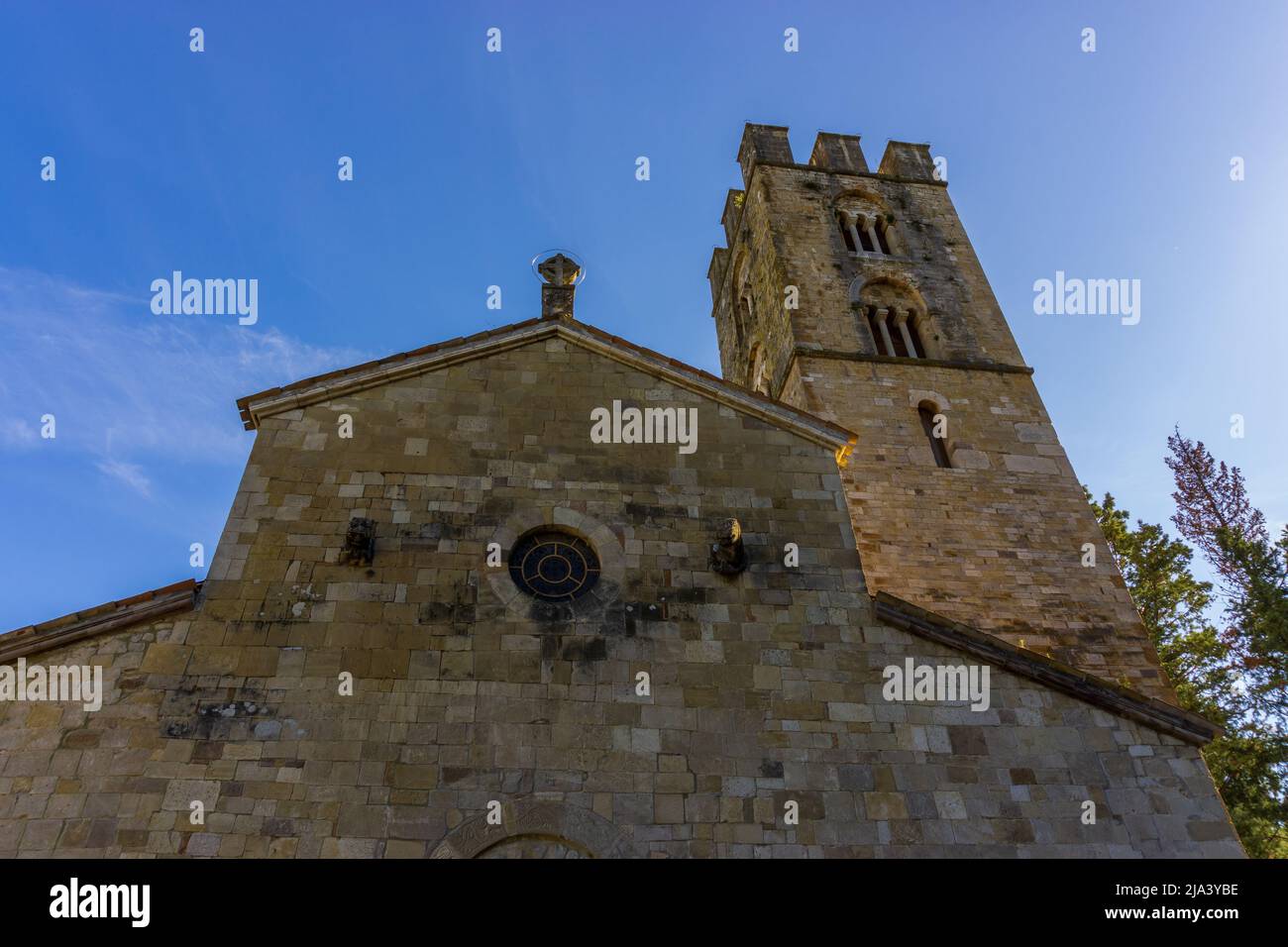 Roccavivara, Molise. Sanctuary of the Madonna di Canneto Stock Photo ...