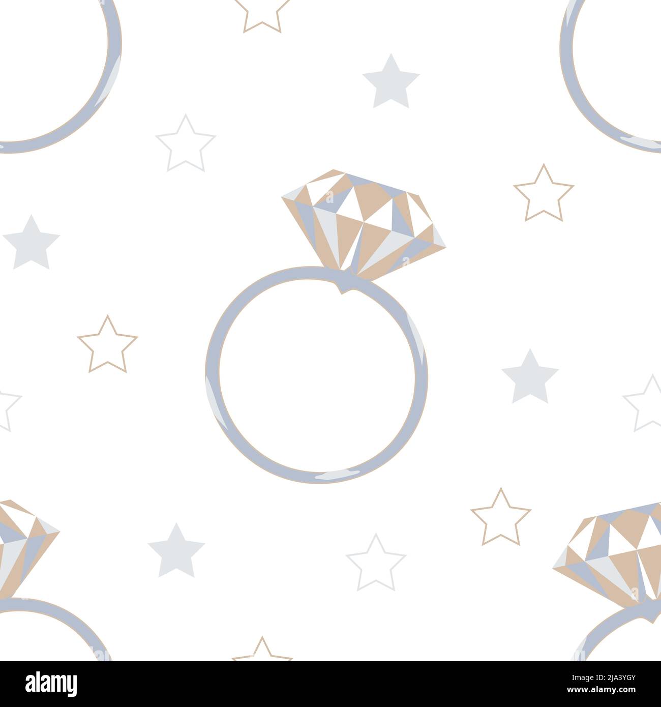 Silver ring pattern on Stock Vector Images - Alamy