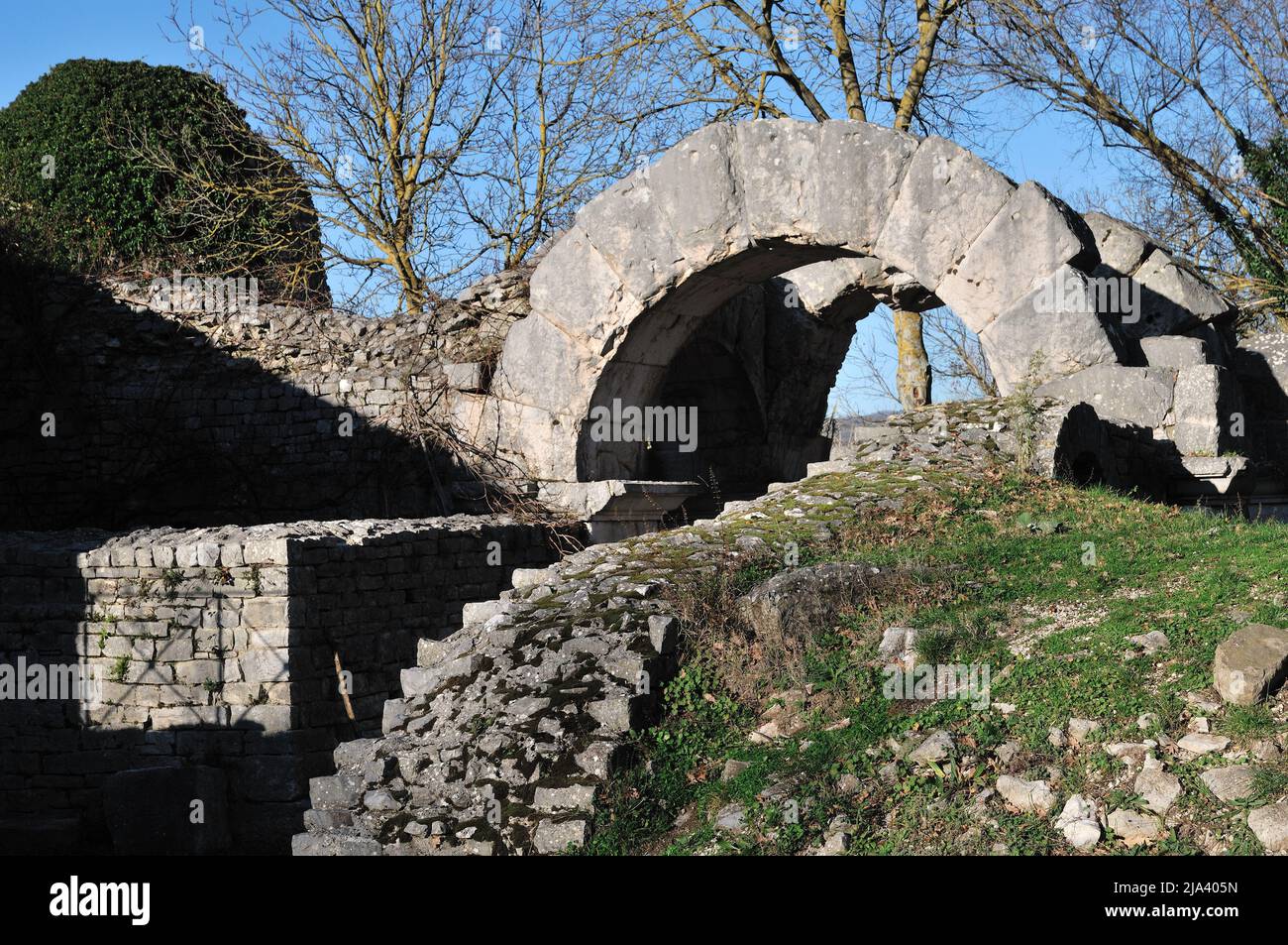 Sepino, Molise. Altilia-Saepinum Stock Photo - Alamy